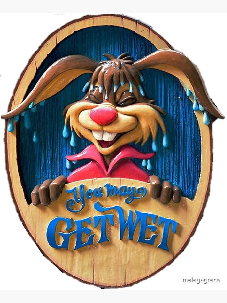 "You May Get Wet" Postcard for Sale by malayagrace | Redbubble