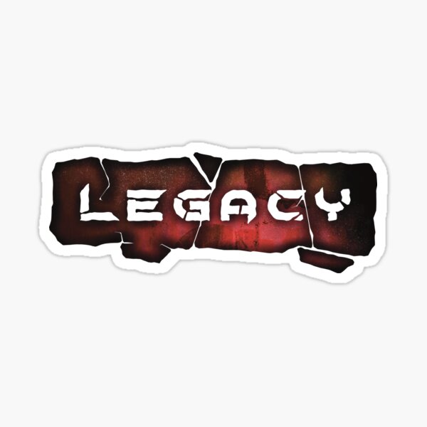 "Red Legacy" Sticker for Sale by Evxrett | Redbubble