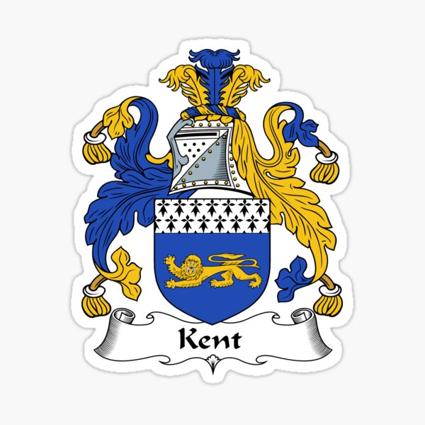"Kent " Sticker for Sale by HaroldHeraldry | Redbubble