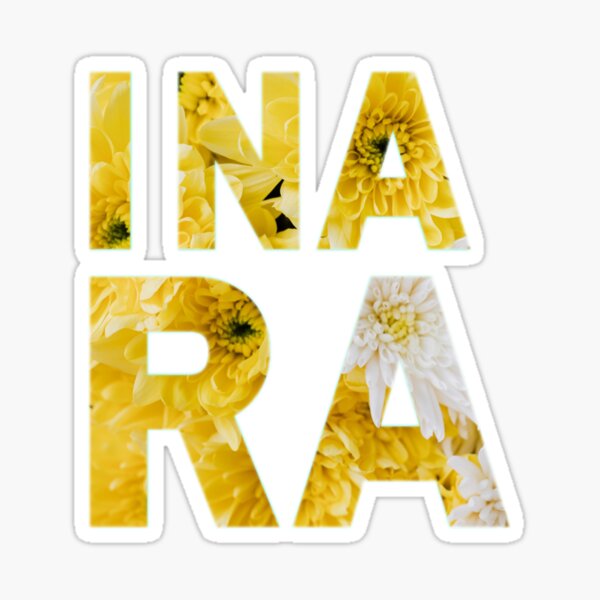 "Inara Name (Enlightenment)" Sticker for Sale by HijabieUkhty | Redbubble