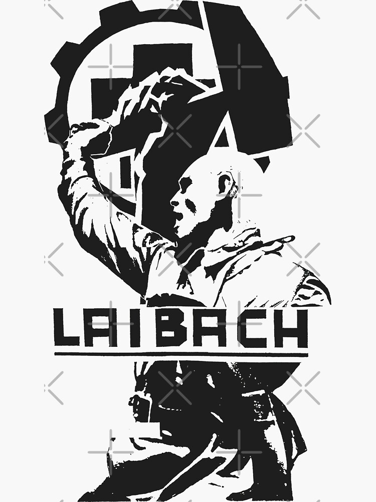 "laibach" Sticker for Sale by DoreneGal | Redbubble