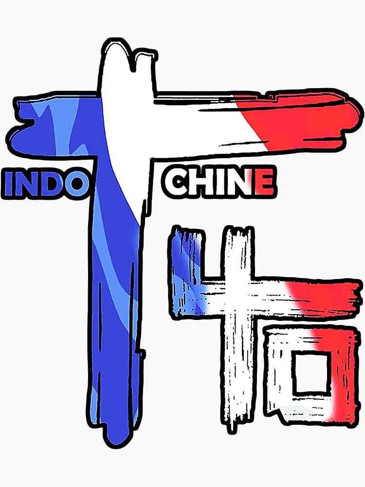 "best of indochine band logo" Sticker for Sale by mmcavey3r | Redbubble