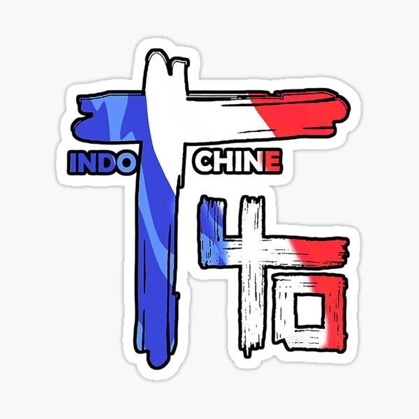 "best of indochine band logo" Sticker for Sale by mmcavey3r | Redbubble