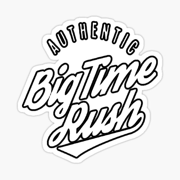 "Gifts For Men Big Time Rush Gift For Music Fans" Sticker for Sale by ...