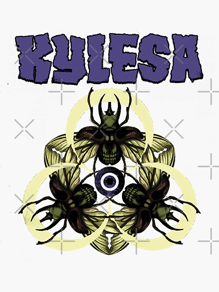 "Influence Of Rock Bands Kylesa Ultraviolet Gifts" Sticker for Sale by ...