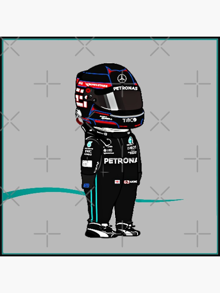"Mini George Russell Mercedes F1 2022" Poster for Sale by GGKshop5 ...