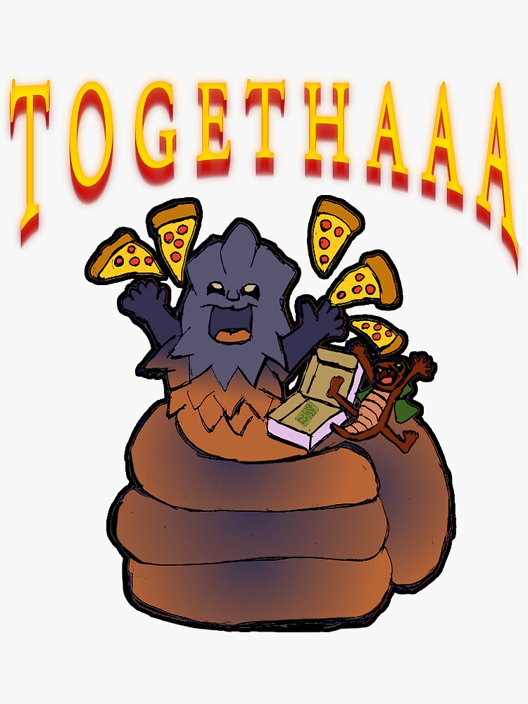 "Rykard Togethaaa" Sticker for Sale by minespatch | Redbubble