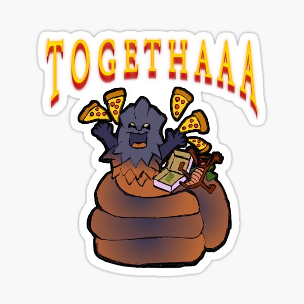 "Rykard Togethaaa" Sticker for Sale by minespatch | Redbubble
