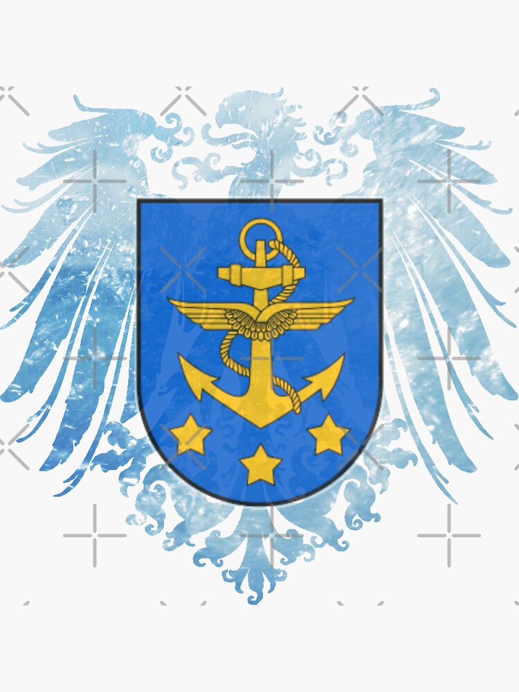 "GERMAN MILITARY NAVAL COMMAND" Sticker for Sale by coffeecountyjim ...