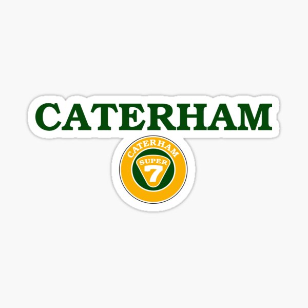 "CATERHAM-LOGO" Sticker for Sale by LewisQuig421 | Redbubble