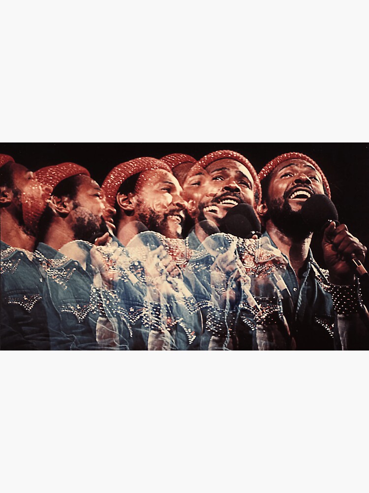 "Marvin Gaye 1" Sticker for Sale by neomonio | Redbubble