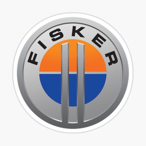 "FISKER-LOGO" Sticker for Sale by DemetSenger421 | Redbubble