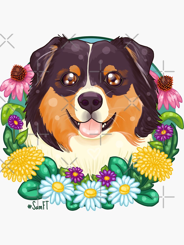 "Orion the Dog" Sticker for Sale by SamWildflower | Redbubble