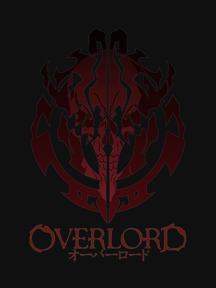 "Anime Overlord Ainz Ooal Gown Crest Sticker" T-shirt for Sale by ...