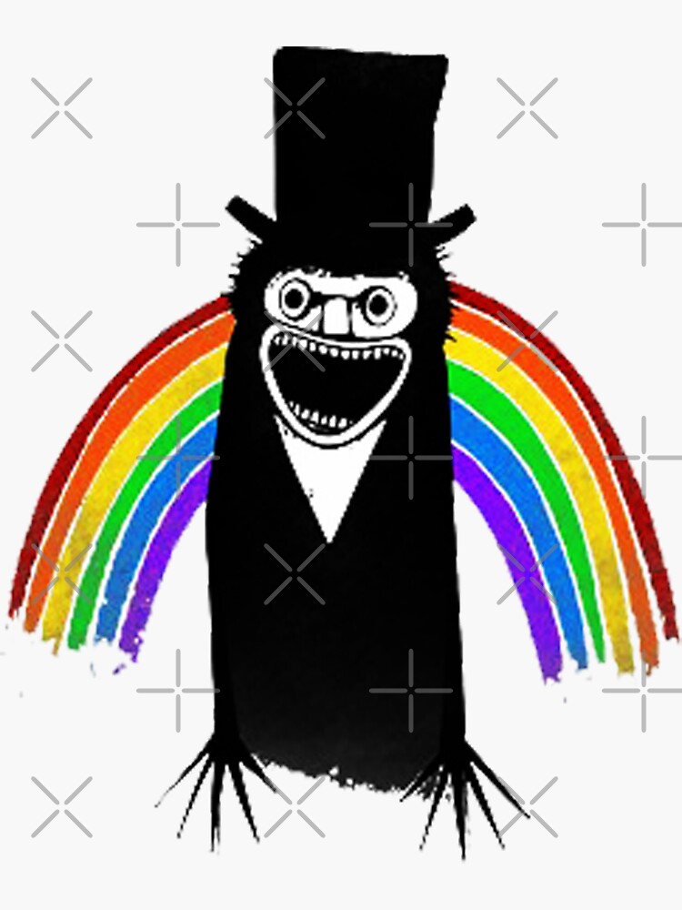 "Babadook Pride" Sticker by Borton | Redbubble