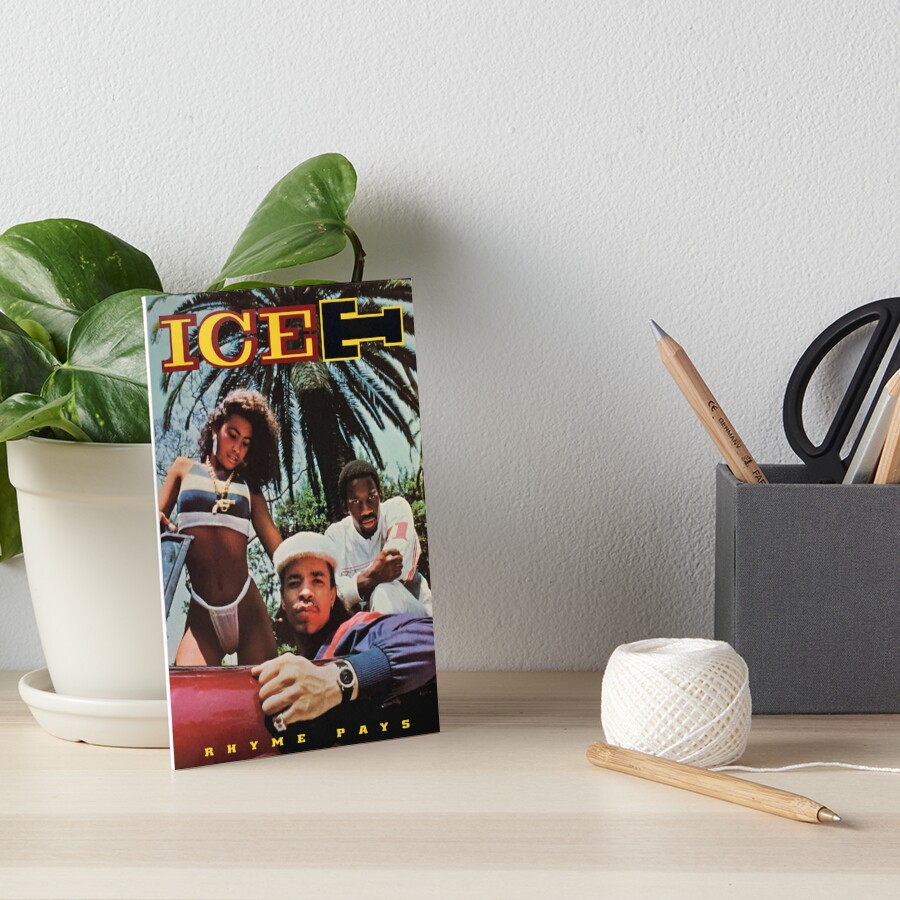 "ICE-T RAPPER TRACY" Art Board Print for Sale by CordiaBoyle | Redbubble