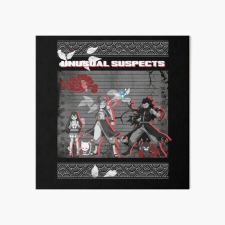 "Unusual suspects | Japanese Art Style | Anime Mugshot | Fairy Tail ...