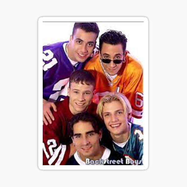 "Backstreet boys - Album" Sticker for Sale by Quill21 | Redbubble