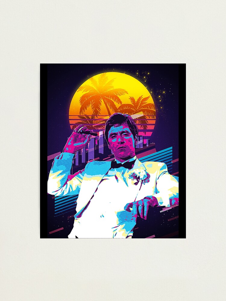 "Scarface retro art" Photographic Print for Sale by felicenendez ...