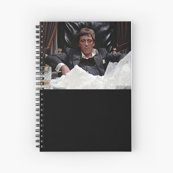 "Scarface Scarface Scarface Scarface Scarface Scarface" Spiral Notebook ...