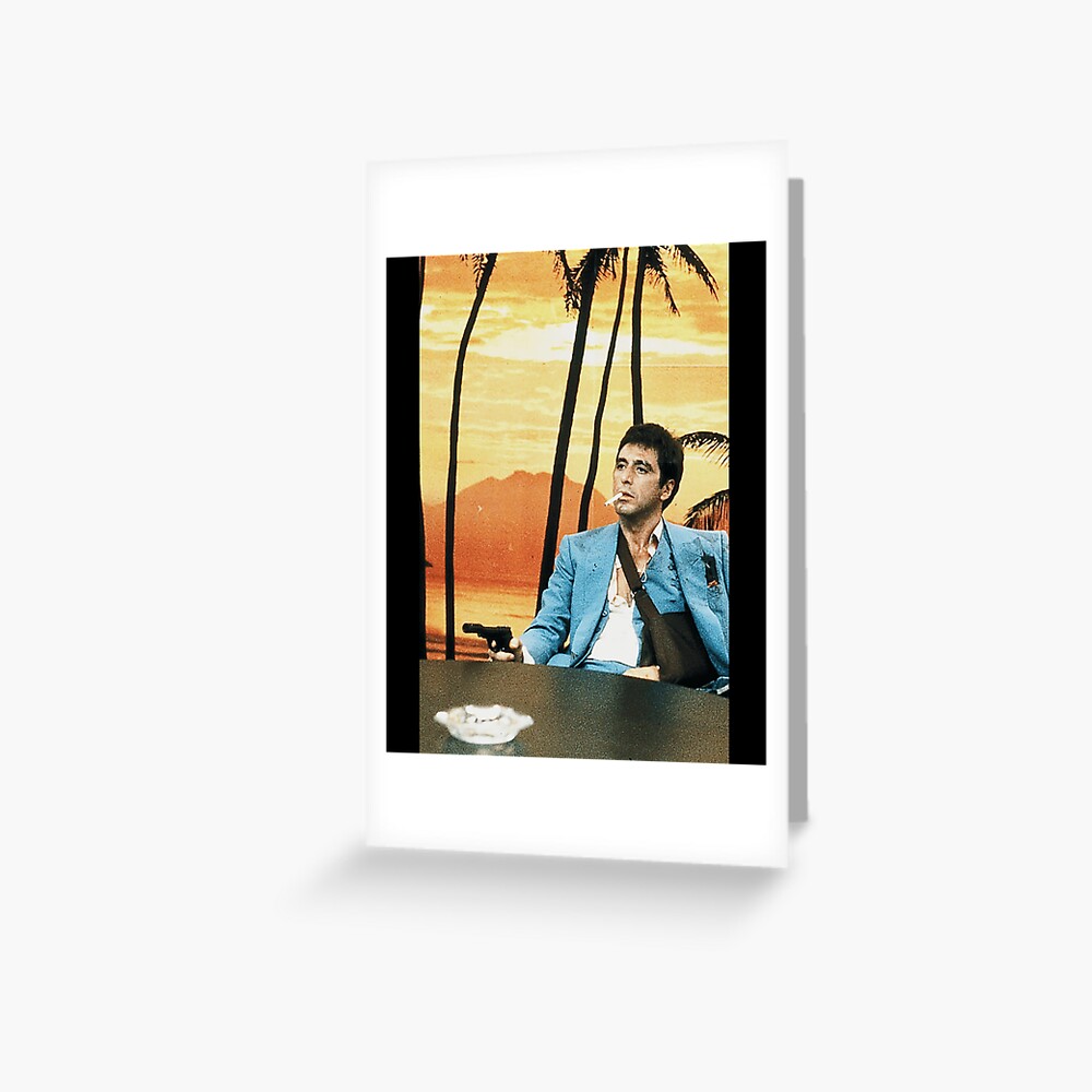 "Scarface Scarface Scarface Scarface" Greeting Card for Sale by ...