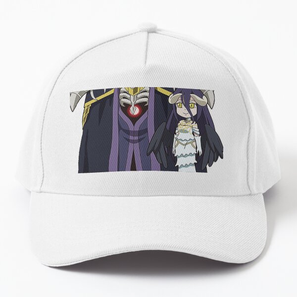"OVERLORD - Momonga and Albedo Chibi Sticker" Cap for Sale by norabart ...