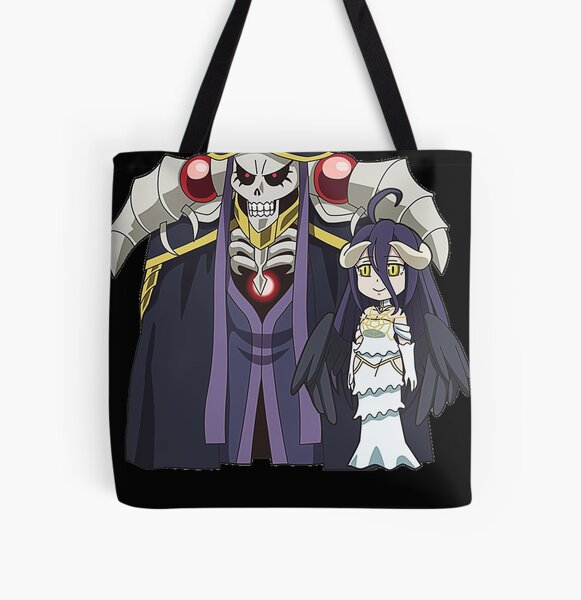 "OVERLORD - Momonga and Albedo Chibi Sticker" Tote Bag for Sale by ...