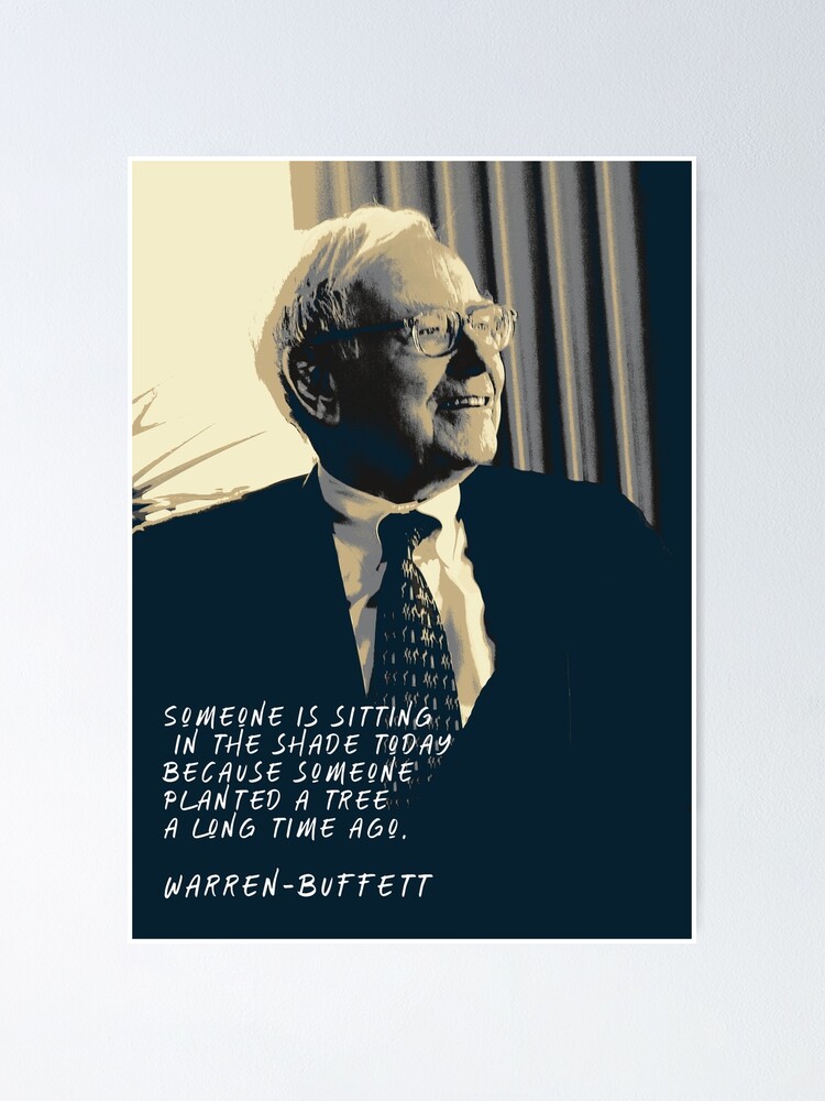 " Warren Buffett Quotes 2" Poster for Sale by LazyHatter | Redbubble