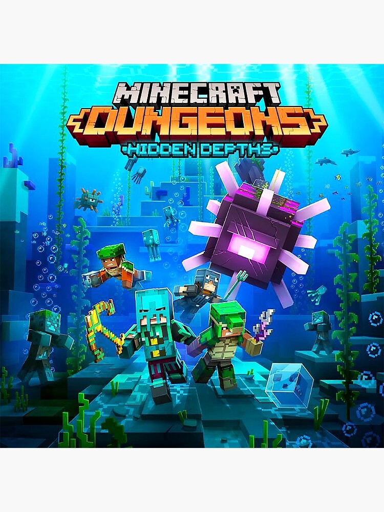 "minecraft dungeons" Poster for Sale by ecopenul | Redbubble