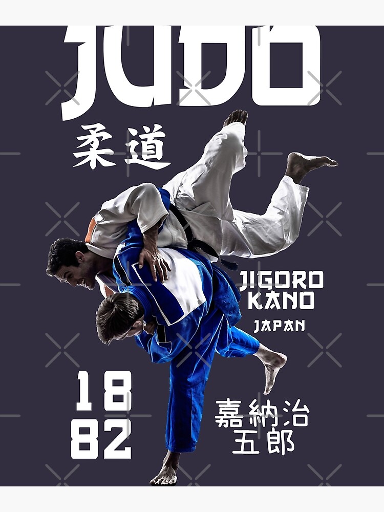 "Mens Best Japanese JUDO Est 1882 Japan By Jigoro Kano" Art Print for ...