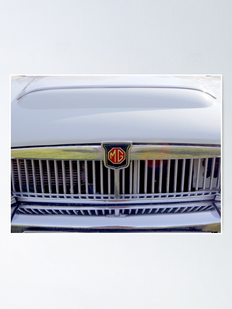 "MGC Bonnet/Hood. Vintage British Sportscar." Poster for Sale by Jon ...