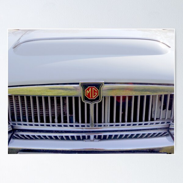 "MGC Bonnet/Hood. Vintage British Sportscar." Poster for Sale by Jon ...
