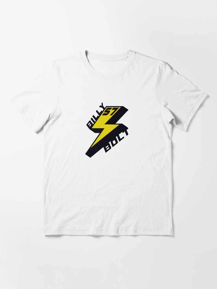 "Billy Bolt Merch Lighting Bolt" T-shirt for Sale by Juanakeebler ...