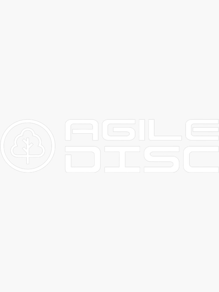 "Agile Disc Brand Merch For Disc Golfers and Disc Golf Fans Premium T ...