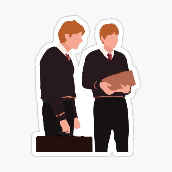 "Mischievous Comedy Twins Stir Magic Tools Gods Fred And George Weasley ...