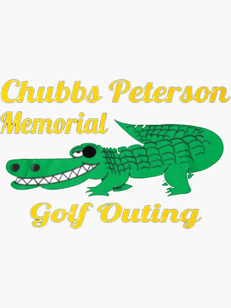 "Chubbs Peterson Memorial Golf Outing Premium " Sticker for Sale by ...