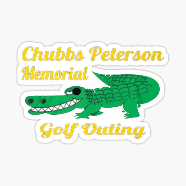 "Chubbs Peterson Memorial Golf Outing Premium " Sticker for Sale by ...