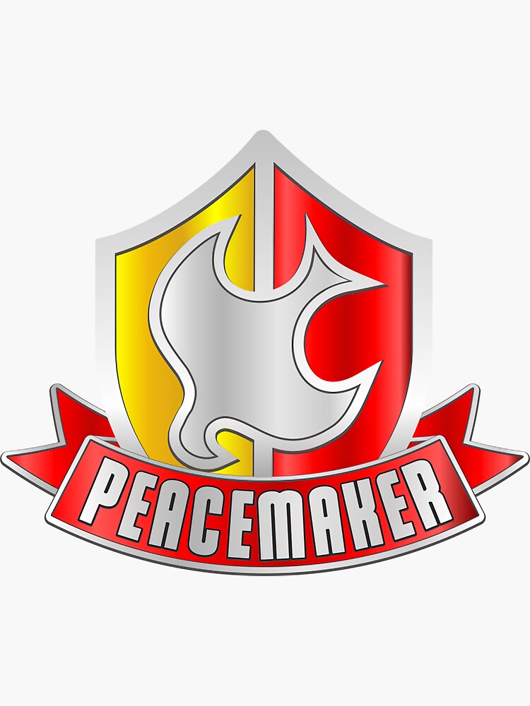 "SuperHero Peacemaker Shield/Best Gift" Sticker for Sale by ...