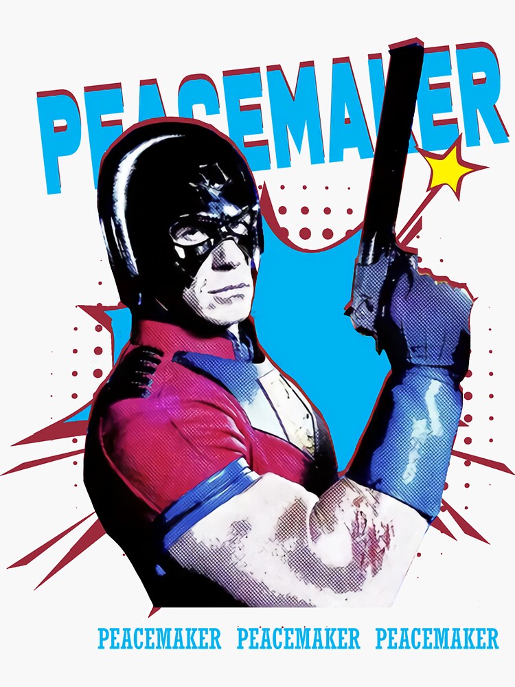 "SuperHero Peacemaker/Best Design For Men & Women" Sticker for Sale by ...