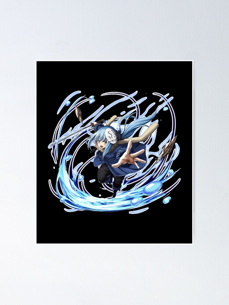 "Rimuru Tempest - Tensei Shitara Slime Datta " Poster for Sale by ...