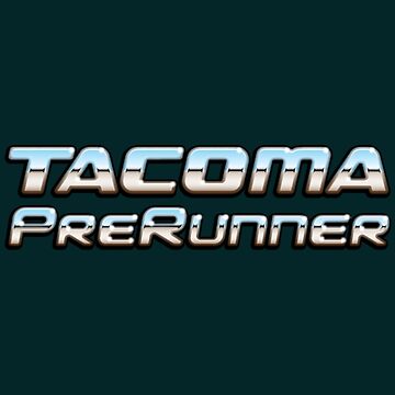 "Toyota Tacoma PreRunner" Sticker for Sale by MozaikDesign | Redbubble