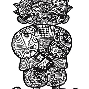 "Handala. " Tri-blend T-Shirt for Sale by kaltangle | Redbubble