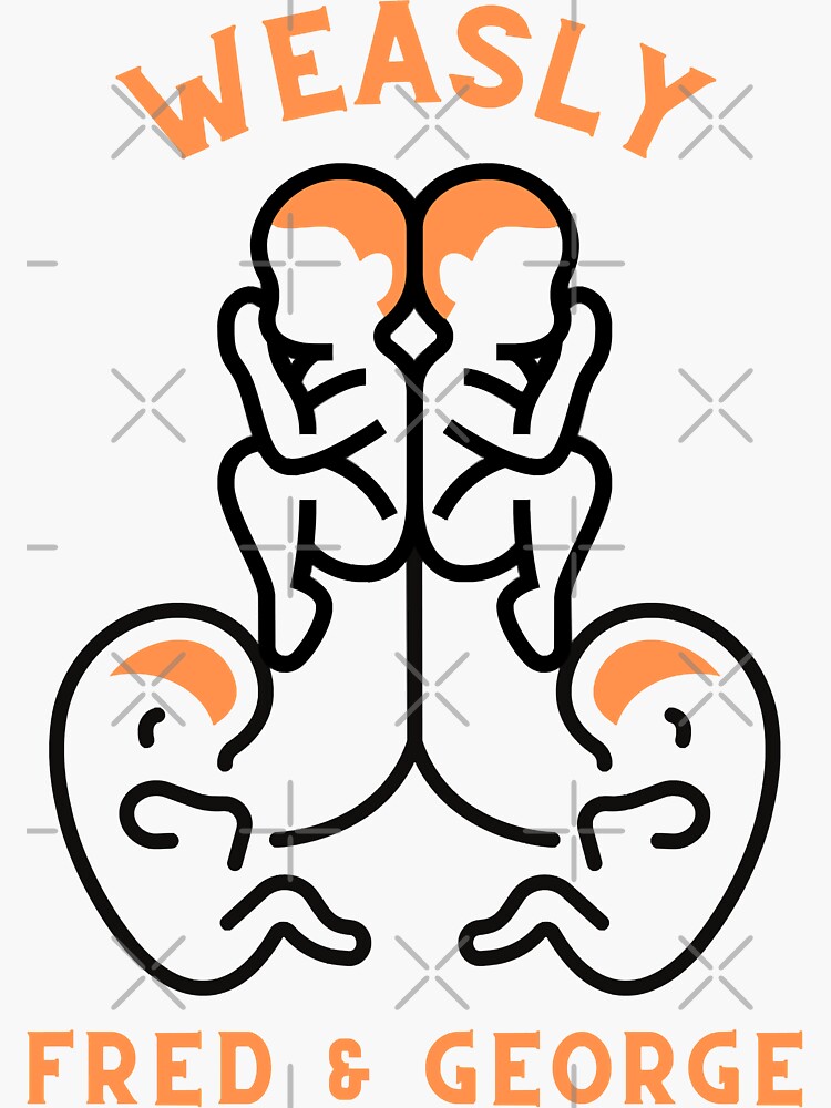 "Decisive Comedian Twins Mess With Magic Funny Fred And George Weasly ...