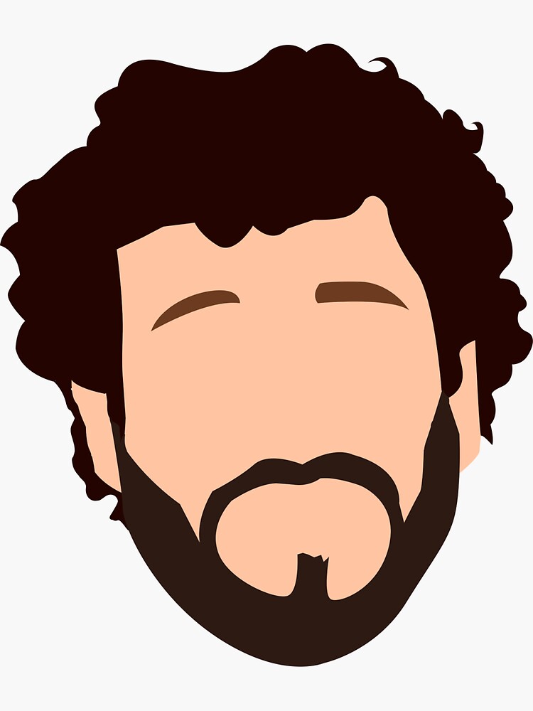 "Lil Dicky" Sticker for Sale by KORDesigns | Redbubble