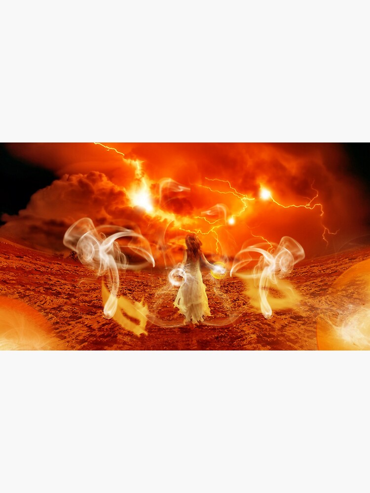 "Fire Walker" Sticker for Sale by Trandy-Tandy | Redbubble