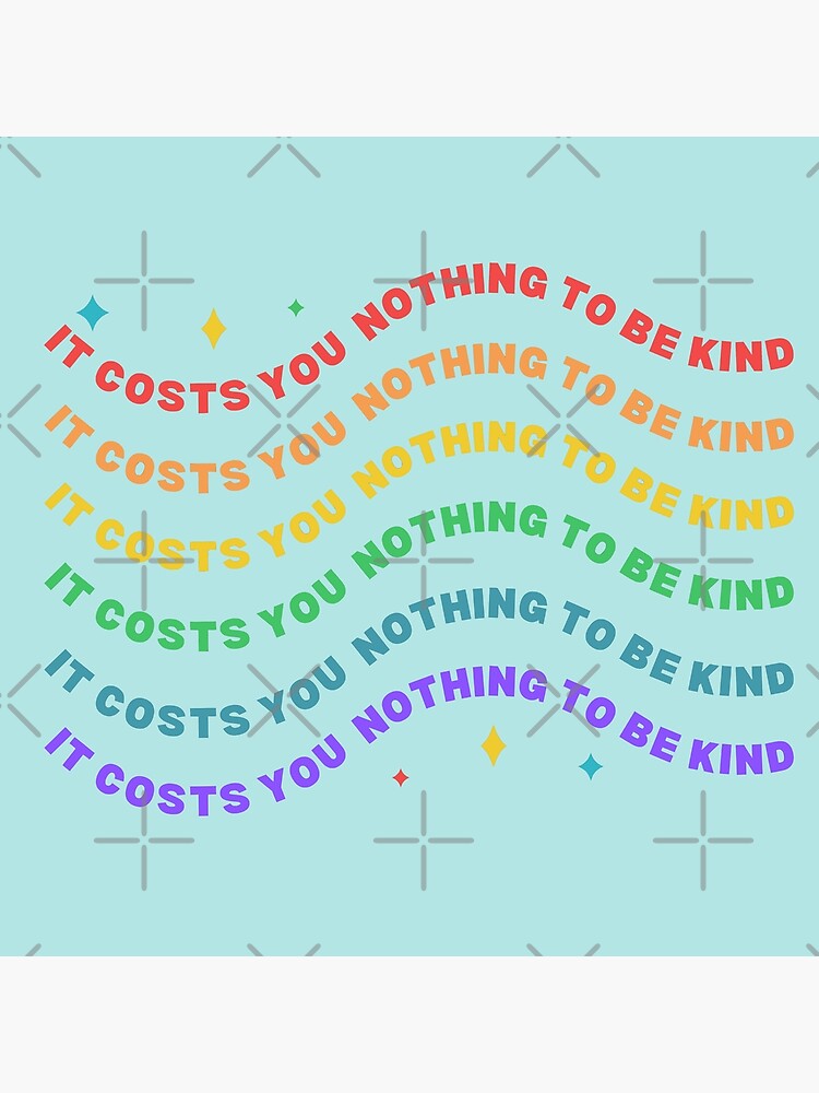 "It Costs You Nothing to be Kind (j-hope BTS = Equal Sign)" Poster for ...