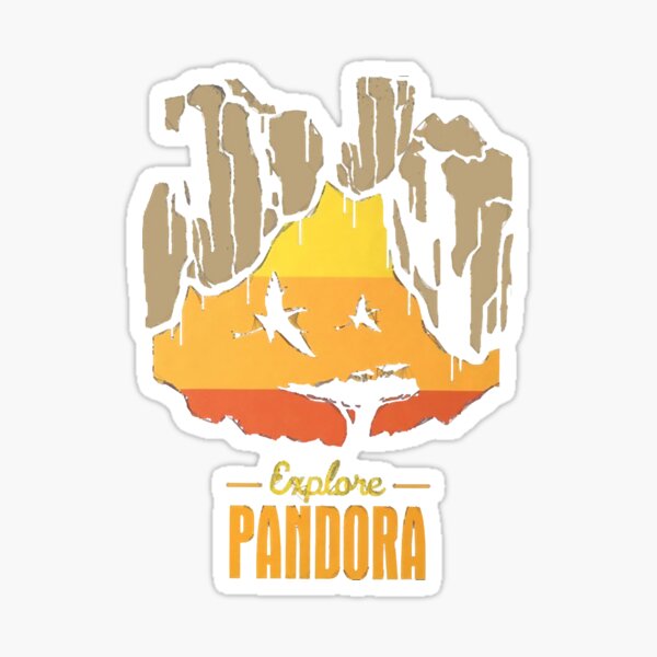 "Explore Pandora " Sticker for Sale by Soulahdc43 | Redbubble
