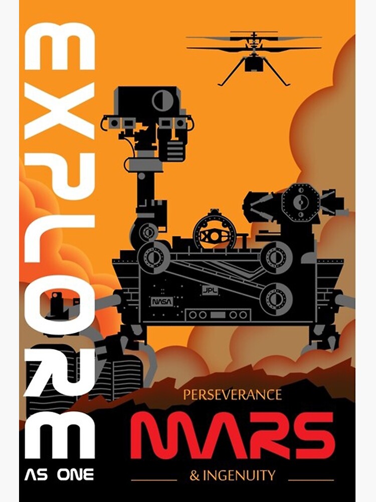 Explorer Mars Premium Matte Vertical Poster sold by Hausa Wicket Systri Warrick | SKU 41760504 ...