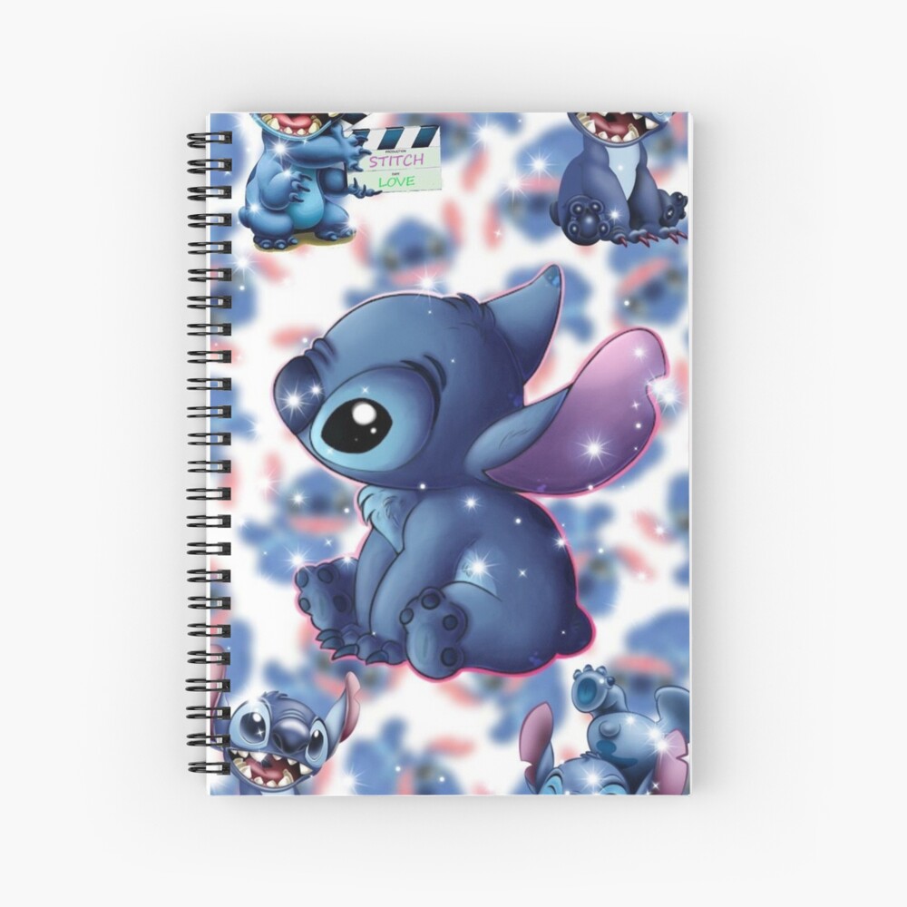 "Stitch Colorful Spiral Notebooks & Hardcover Journals Wonderful Stitch ...