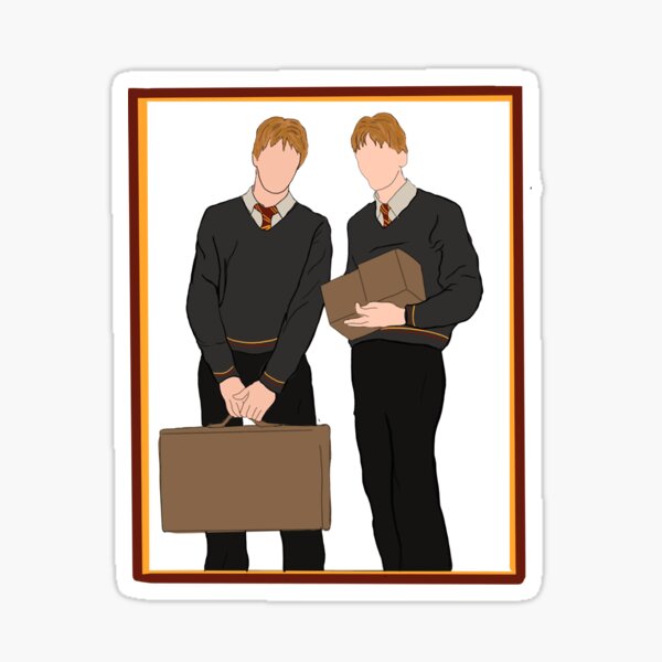 "Decisive Comedian Twins Mess With Magic Weasley Twins George And Fred ...